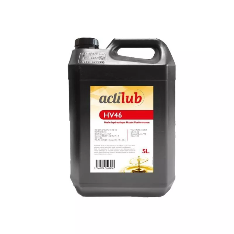 HUILE HYDRAULIQUE ACTILUB HV 46